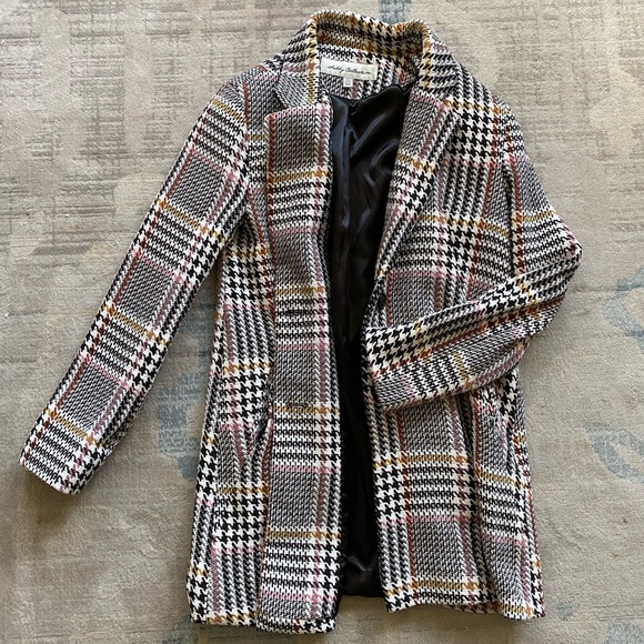 Nordstrom | Jackets & Coats | Nordstrom Sebby Collection Patterned Coat ...